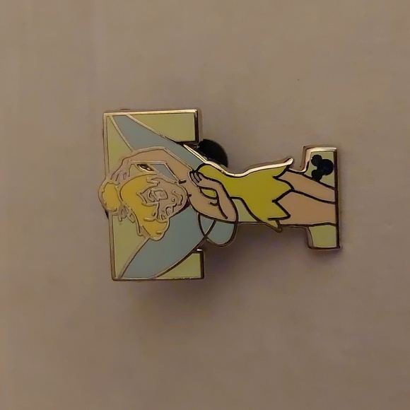 Disney | Jewelry | Disney Tinkerbell Pin | Poshmark